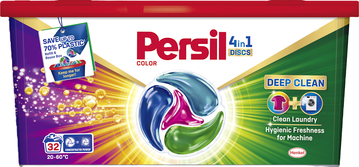 Persil Color kapsule za pranje šarenog rublja 4u1 Deep Clean, 32 kom ...