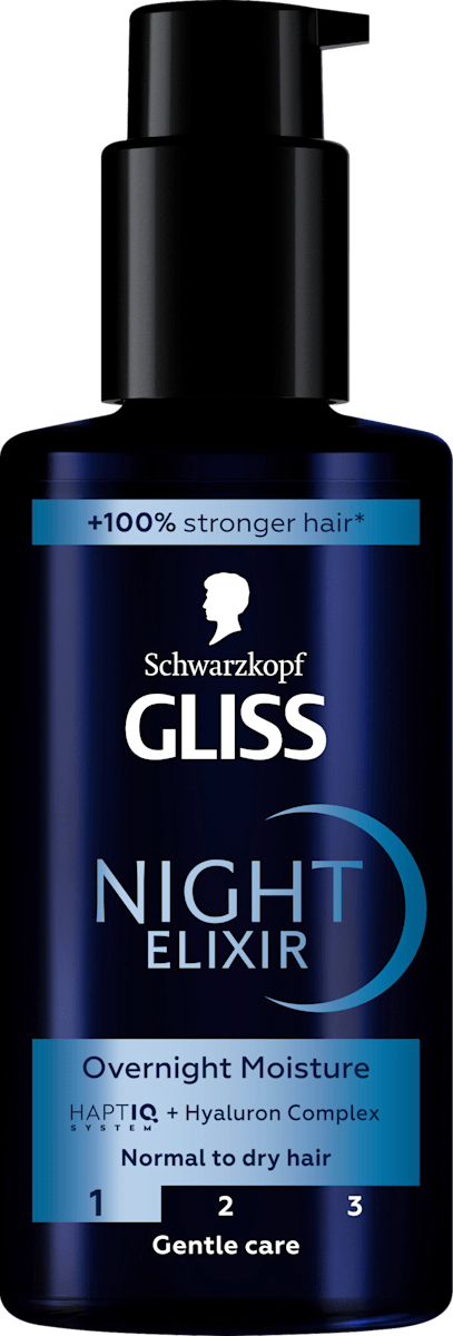 Schwarzkopf GLISS Night elixir pentru păr normal și uscat, 100 ml | dm.ro