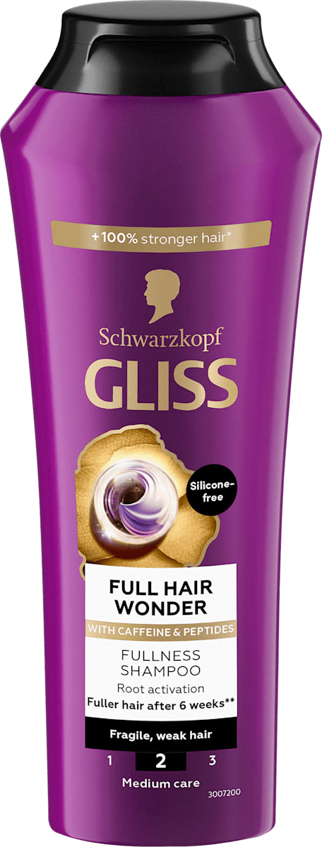 Schwarzkopf GLISS Full Hair Wonder šampon za kosu, 250 ml | dm Bosna i ...