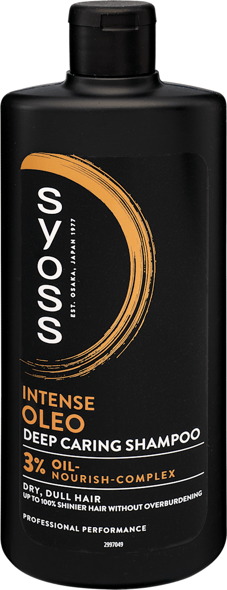 syoss Oleo Intense Șampon absolute oil, 440 ml | dm.ro