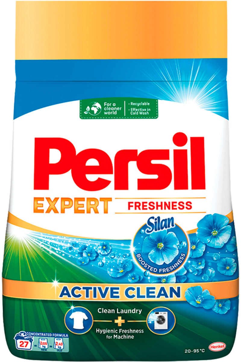 Persil EXPERT FRESHNESS ACTIVE CLEAN praškasti detergent za veš - Silan ...