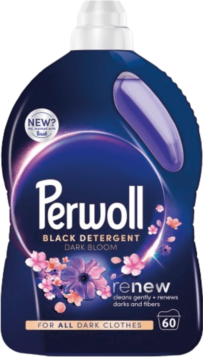 Perwoll renew Black tekući deterdžent za rublje – Dark Bloom, 60 pranja, 3 l | dm.hr