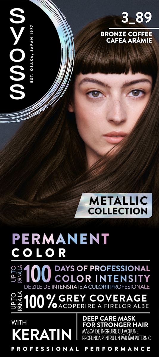 syoss Luminous Metallic boja za kosu – 3_89 Bronze Coffee, 1 kom. | dm.hr