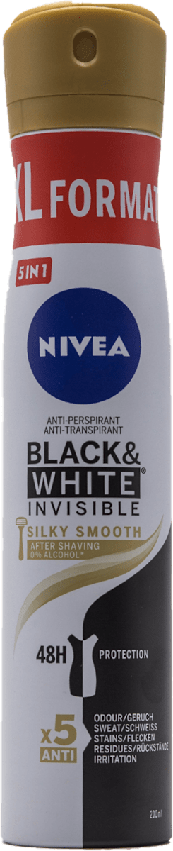 NIVEA Deodorant spray B&W Fresh, 200 ml | dm.ro