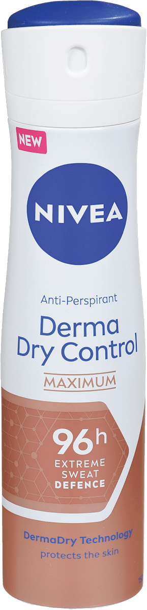 NIVEA Deo spray Derma Dry Control, 150 ml | dm.hu