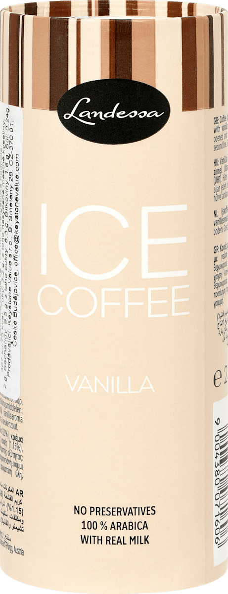 Landessa ledová káva Vanilla, 230 ml | dm.cz