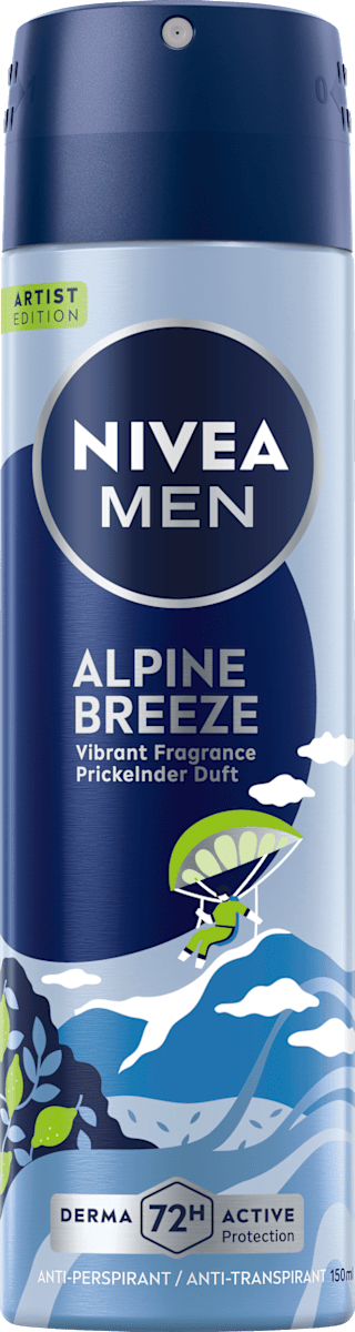 NIVEA MEN Antitranspirant Deospray Alpine Breeze, 150 ml dauerhaft günstig online kaufen | dm.de