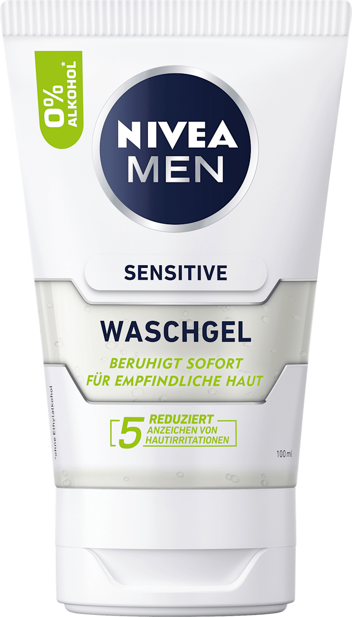 NIVEA MEN Gel curățare față și barbă bărbați, 100 ml | dm.ro