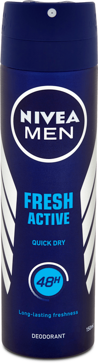 NIVEA MEN Deodorant spray Fresh, 150 ml | dm.ro