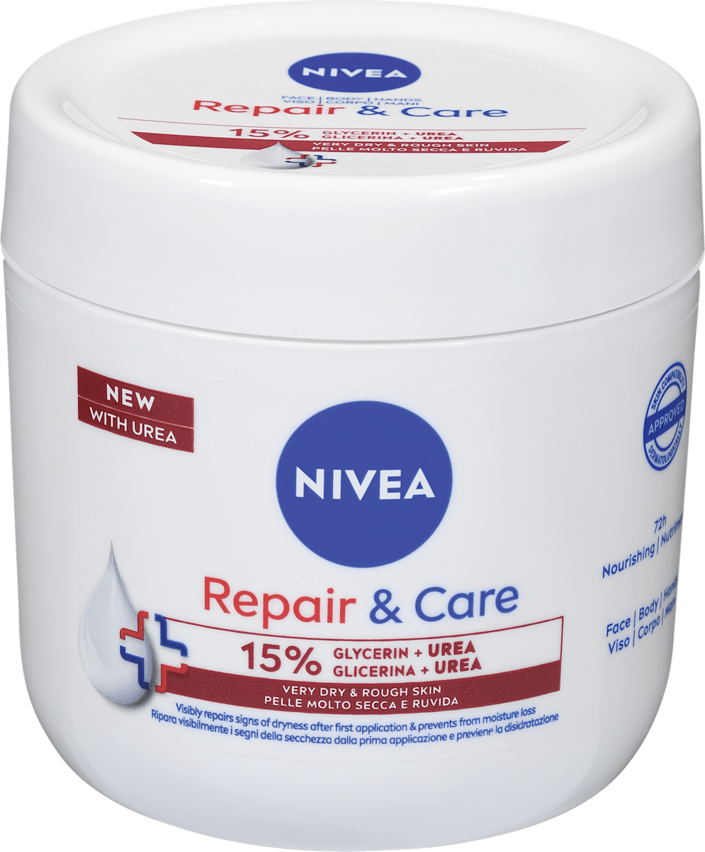 NIVEA Cremă cu 15% Glicerină și Uree, 400 ml | dm.ro