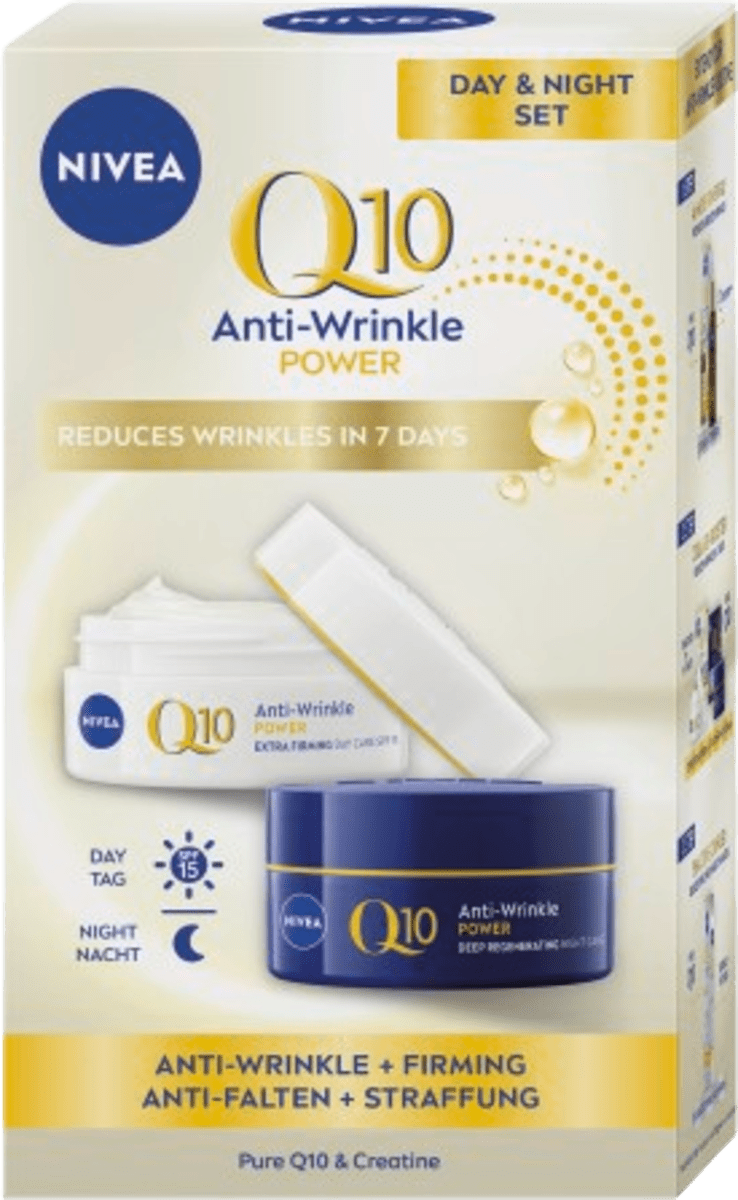 NIVEA Tag- und Nacht Set Q10 Anti-Falten, 1 St | dm.at