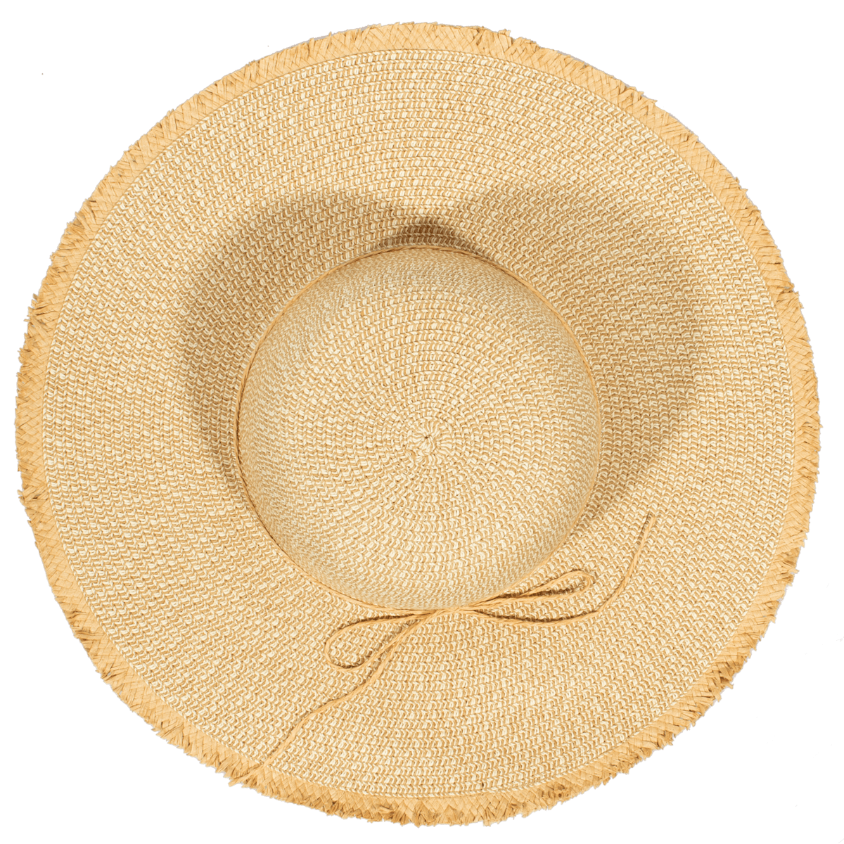 PURSET Strohhut mit Fransen in beige, 180 g | dm.at