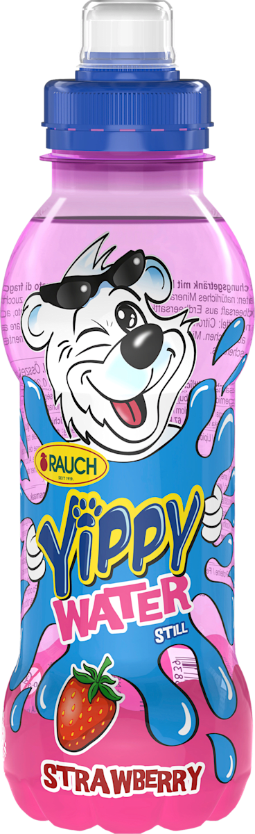 RAUCH YIPPY Erfrischungsgetränk Yippy Water still Strawberry, 330 ml ...