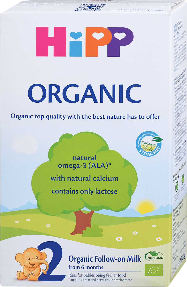 HiPP Organic 2 mliječna formula, 6+ mj., 300 g | dm Bosna i Hercegovina
