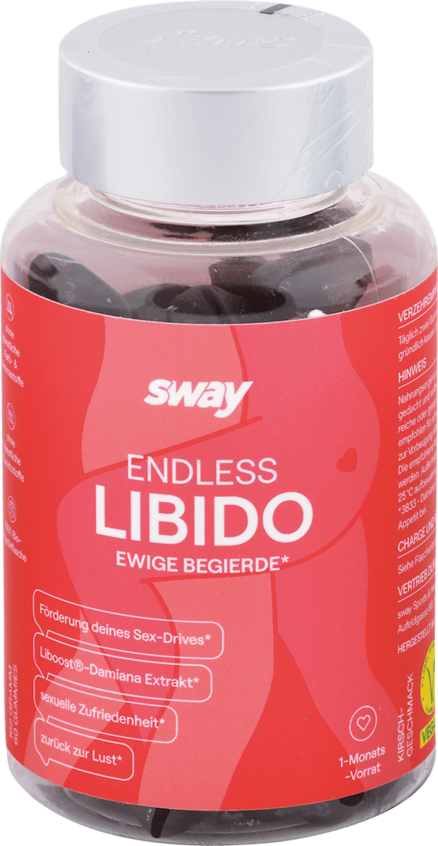 sway Gumené vitamíny na podporu libida Libido, 60 ks | mojadm.sk