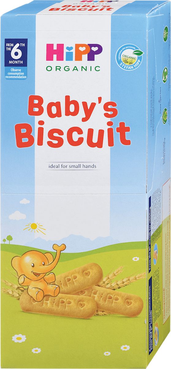 HiPP Biscuiti ECO pentru copii 6+, 180 g | dm.ro