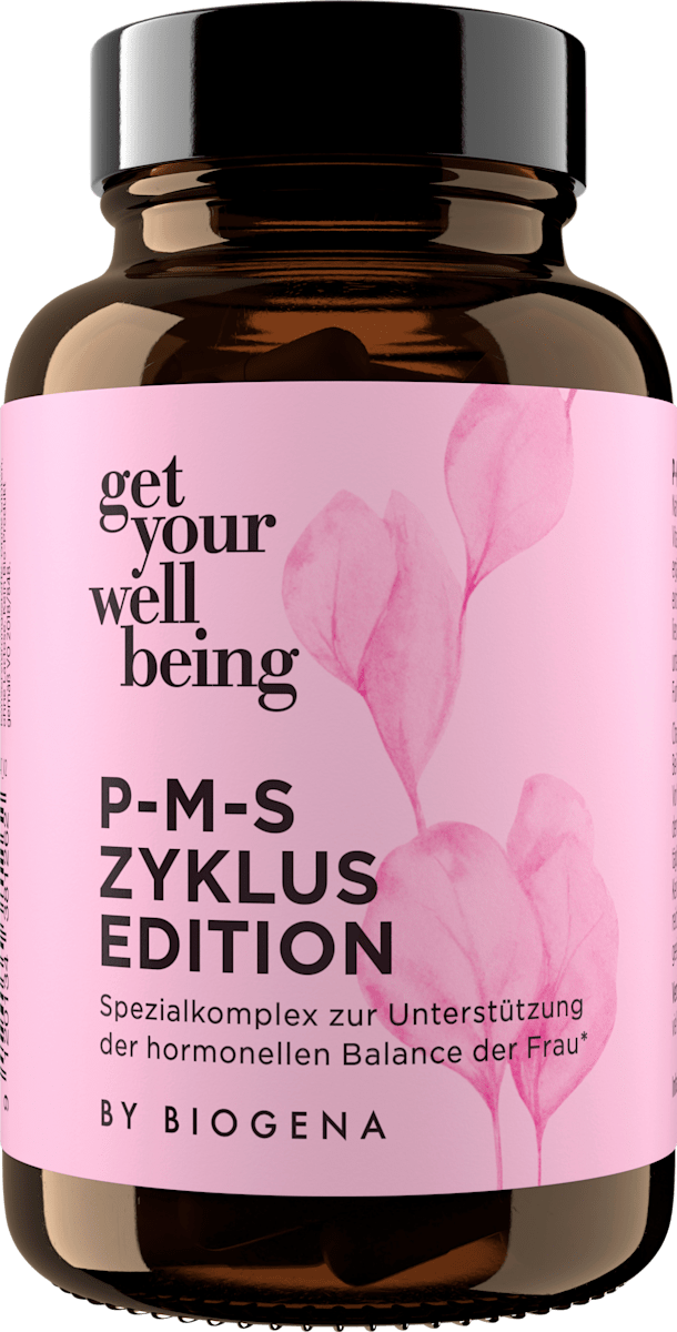 get your well being BY BIOGENA PMS Zyklus Edition Kapseln 60 St, 39 g ...