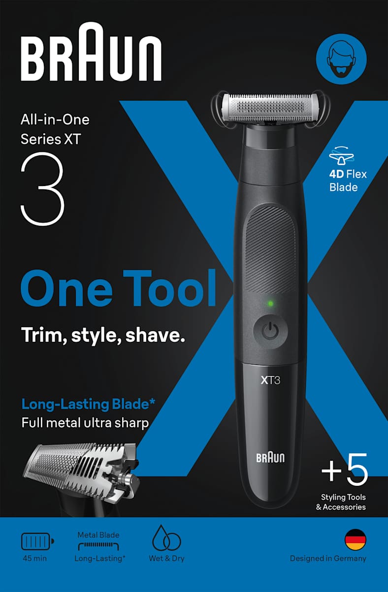 Braun Elektrischer Rasierer, Series X XT3 Face, 1 St dauerhaft günstig ...