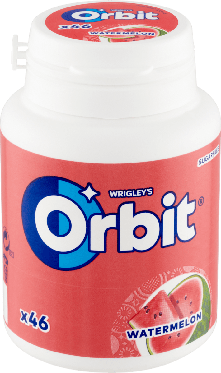 Orbit žvýkačky Watermelon, 64 g | dm.cz
