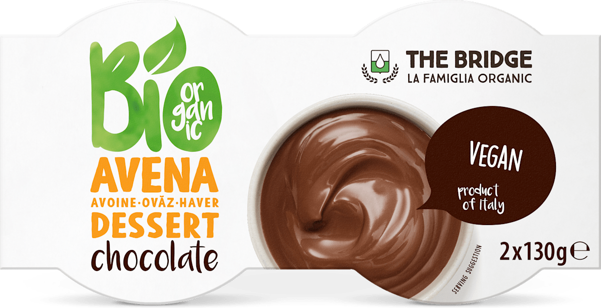 The Bridge Dessert biologico di avena al cioccolato, 260 g | dm Italia