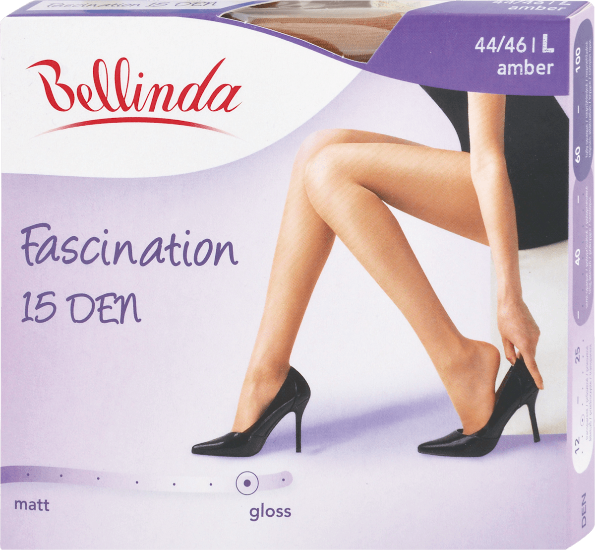 Bellinda Pančuchové nohavice Fascination, L 44/46, amber, 1 ks | mojadm.sk
