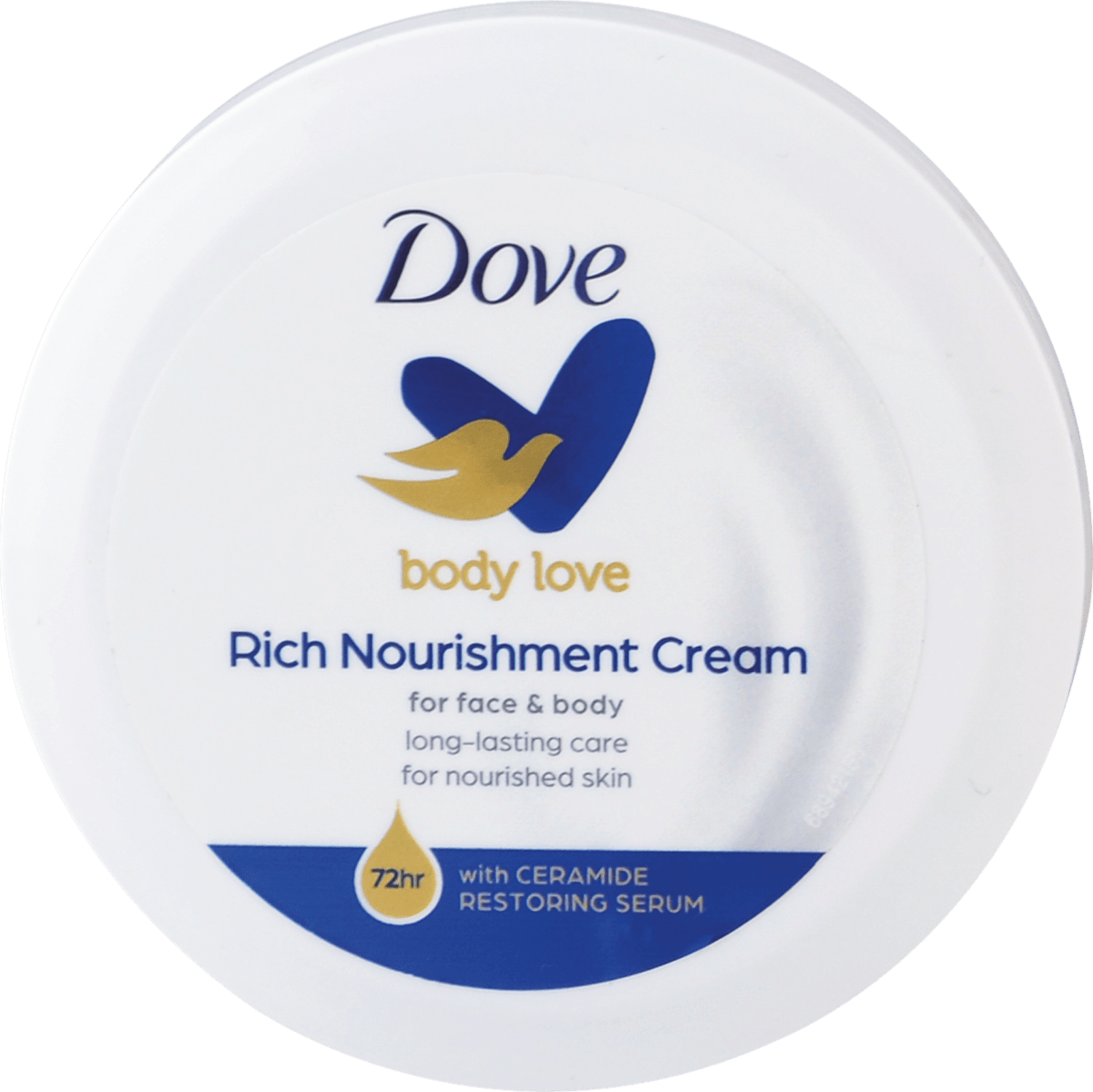 Dove Krém na tvár a telo body love Rich Nourishment, 75 ml | mojadm.sk