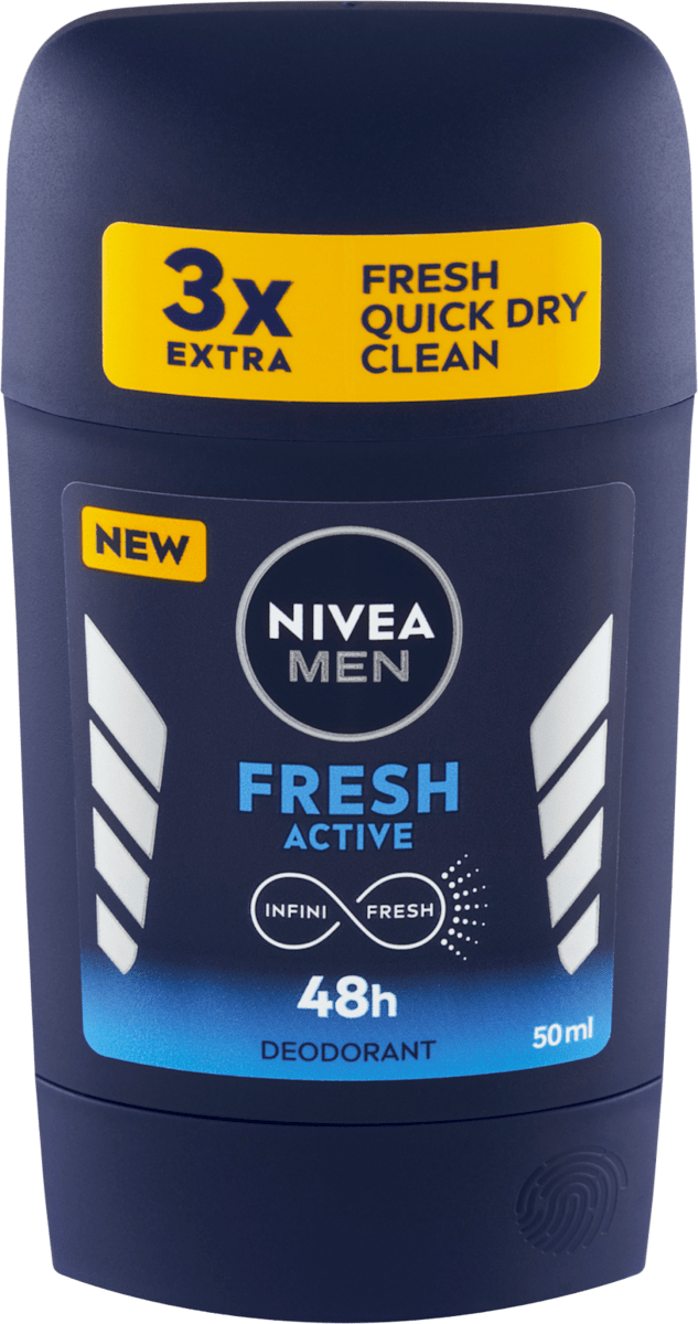 NIVEA MEN deodorant stick Fresh Active, 50 ml | dm.cz