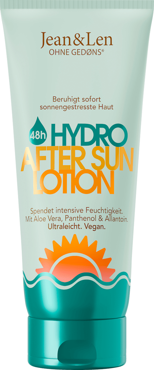Jean&Len After Sun Lotion hydro 48h Feuchtigkeit, 200 ml dauerhaft ...