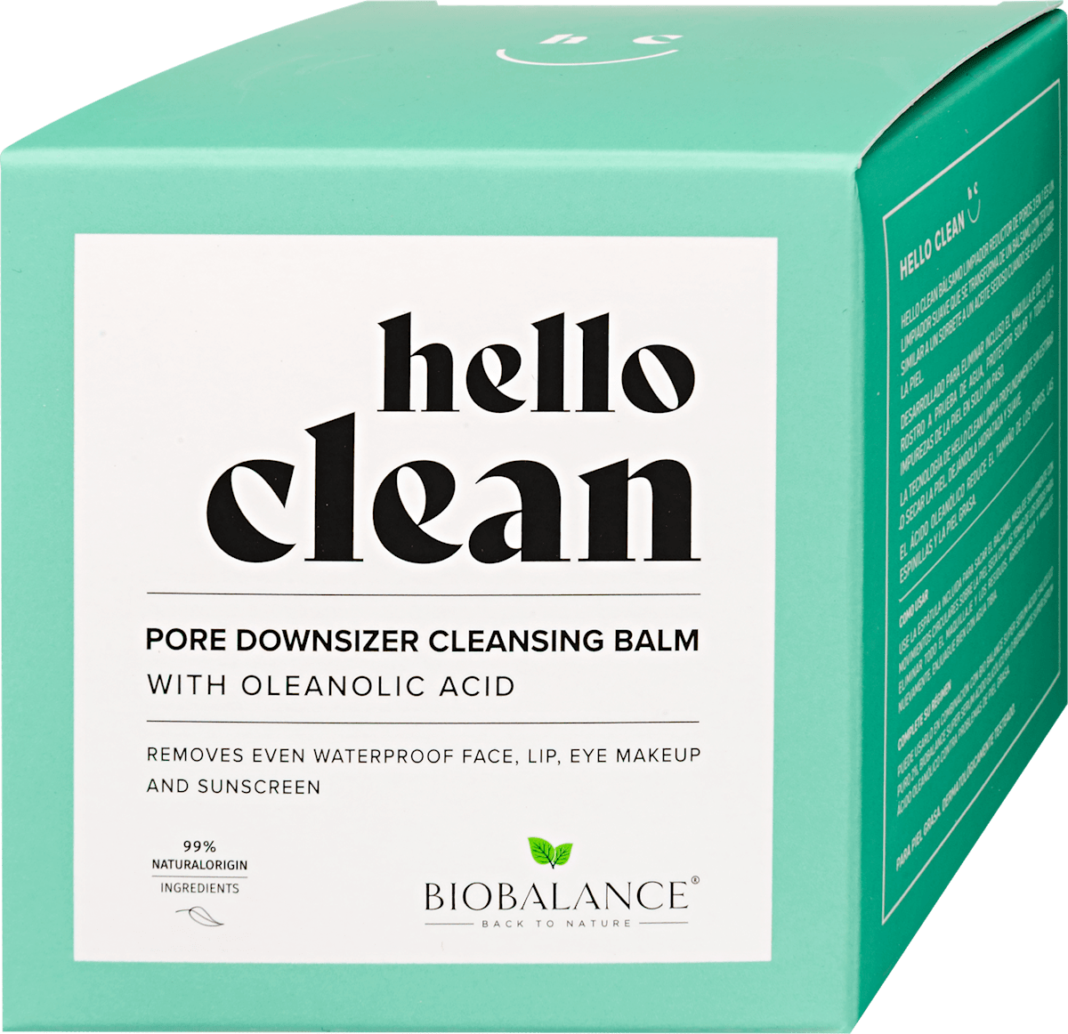 BIOBALANCE Hello Clean 3in1 pórusösszehúzó arctisztító balzsam ...