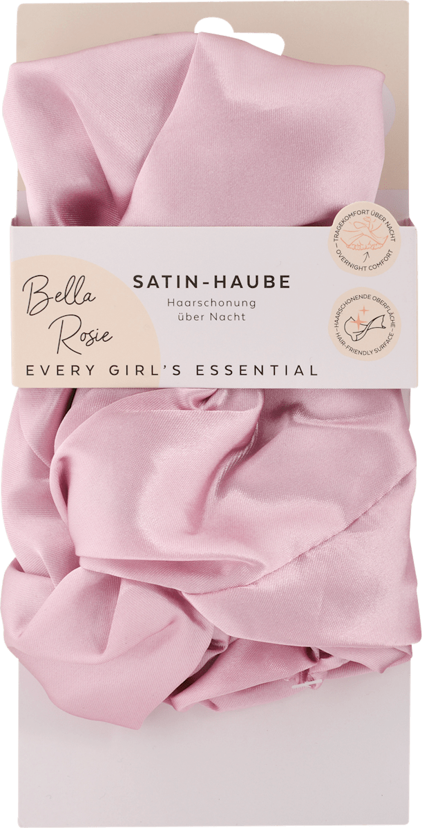 PARSA BEAUTY Saténová čiapka na noc Bella Rosie, 1 ks | mojadm.sk