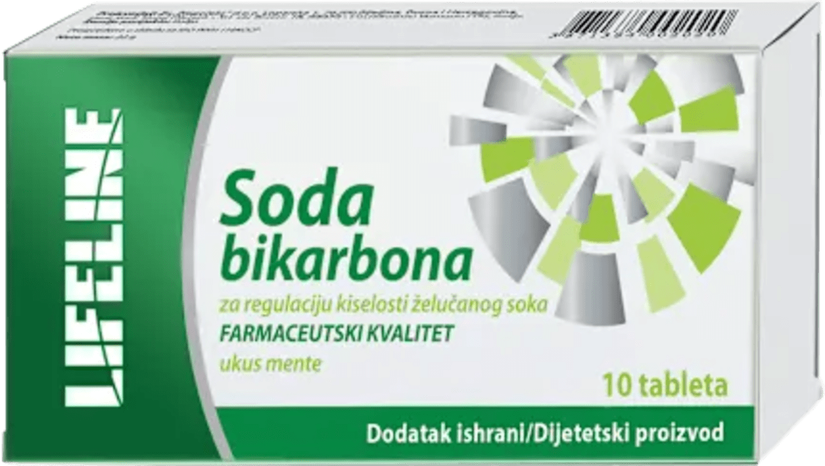 Lifeline Soda bikarbona, 10 kom. | dm Bosna i Hercegovina