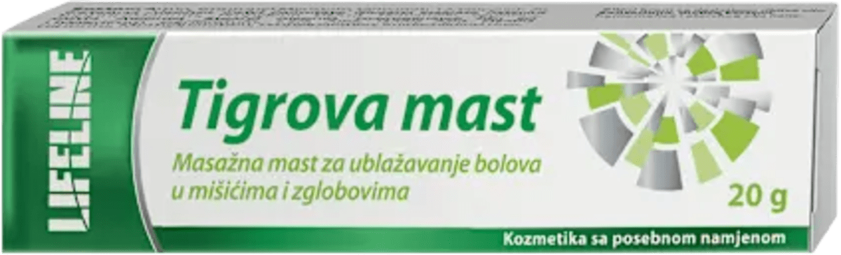 Lifeline Tigrova mast, 20 g | dm Bosna i Hercegovina