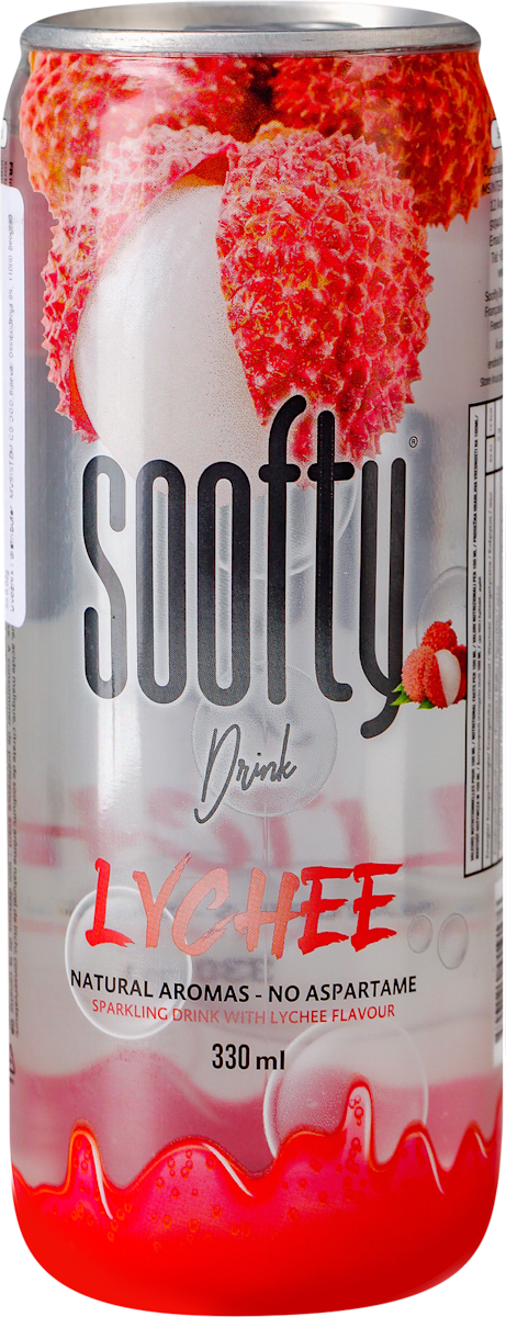 soofty LYCHEE osvežavajući napitak, 330 ml | dm.rs