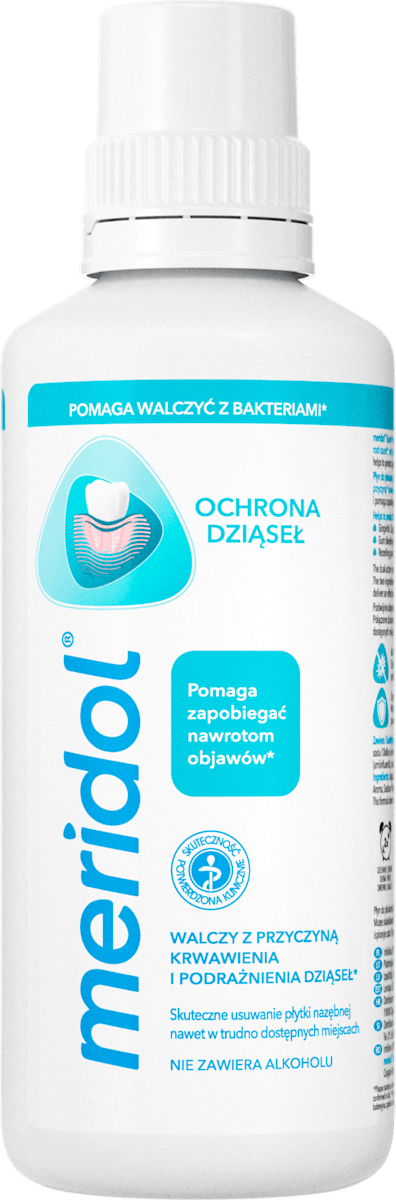 meridol Płyn do płukania jamy ustnej Ochrona Dziąseł, 400 ml kupuj w ...