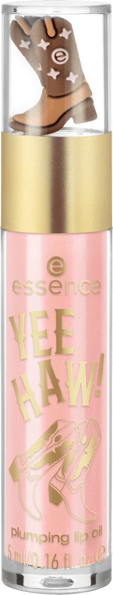 essence Lippenöl Yee Haw! Plumping 01 It's Me, Howdy! Boots On, Carry On!, 5 ml dauerhaft ...