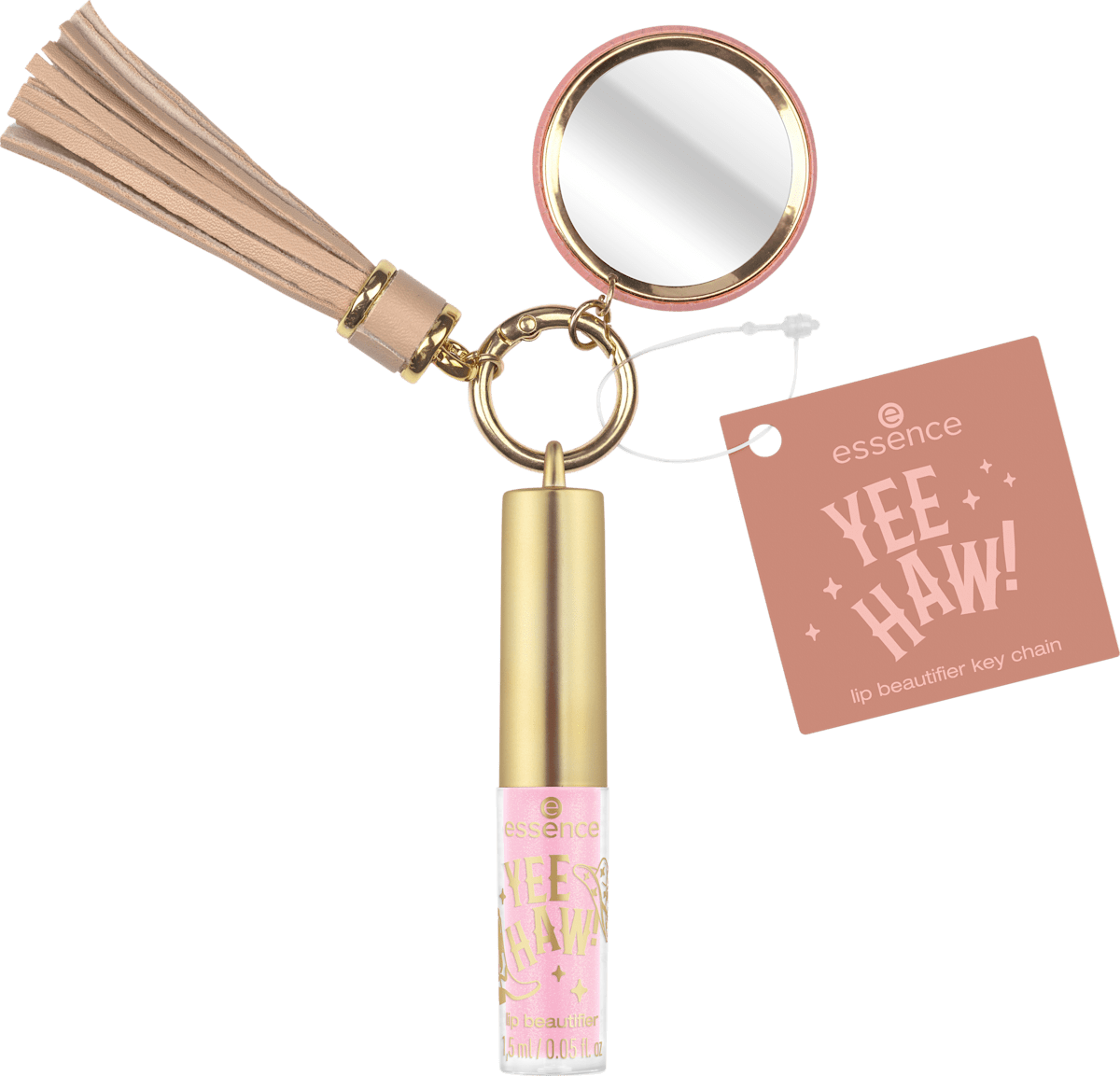 essence Lipgloss mit Schlüsselanhänger Yee Haw! 01 Boots On, Carry On ...