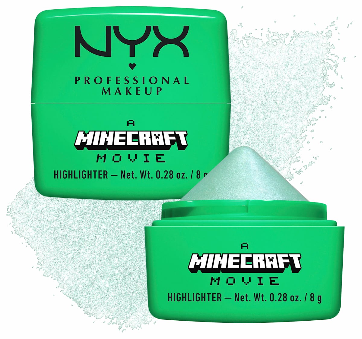 NYX PROFESSIONAL MAKEUP Highlighter A Minecraft Movie Rare Balms Blow ...