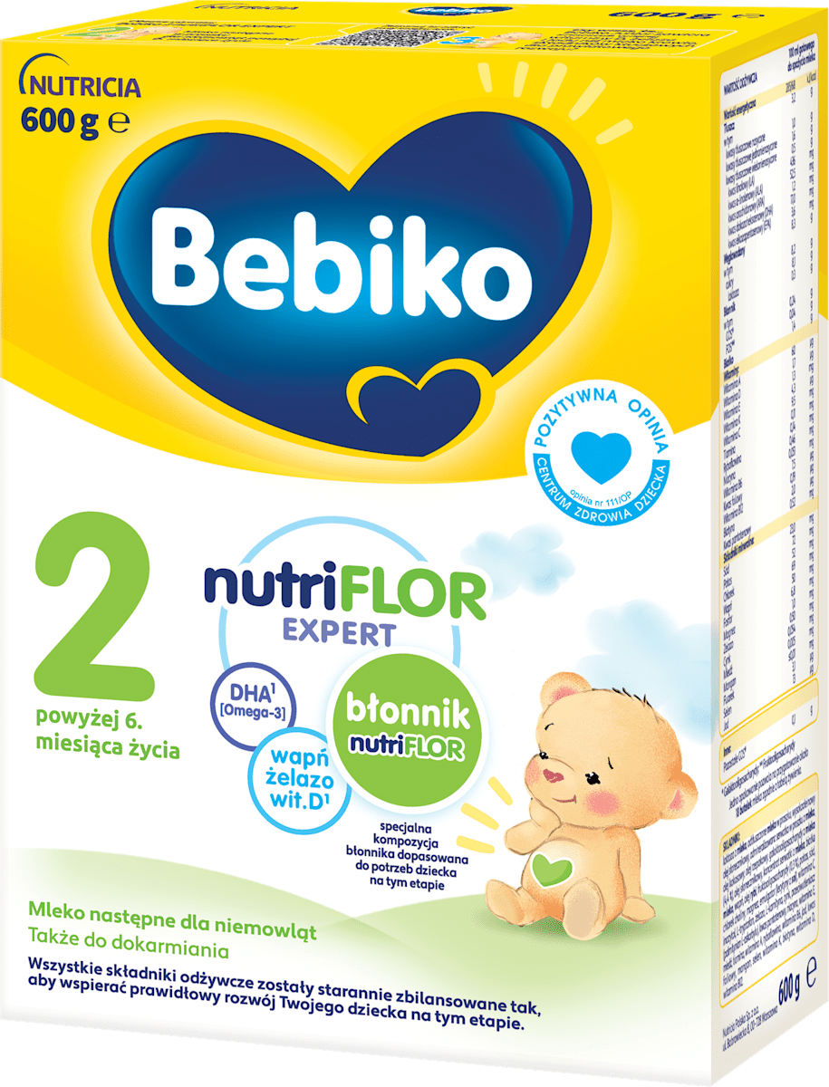 Bebiko Mleko modyfikowane 2, 600 g kupuj w zawsze korzystnych cenach | dm