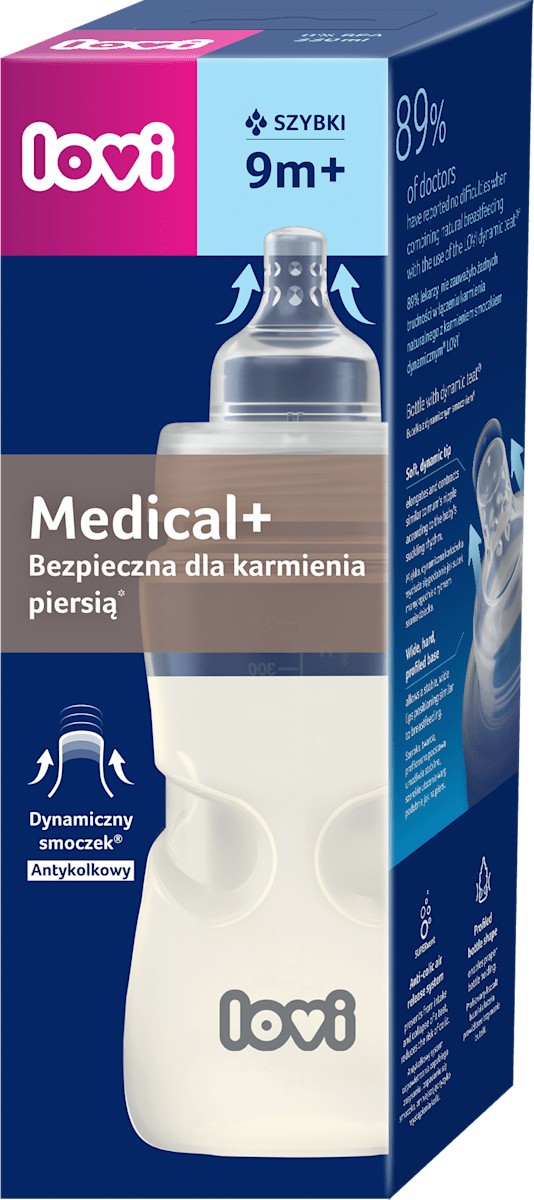 LOVI Butelka Medical+ 330 ml, 1 szt. kupuj w zawsze korzystnych cenach | dm
