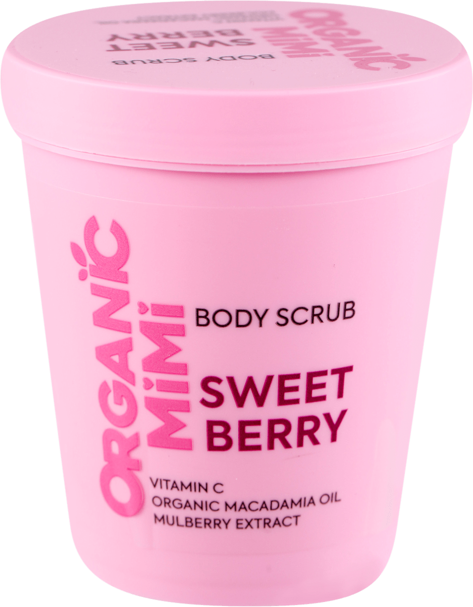 ORGANIC MiMi Piling za telo - SWEET BERRY, 250 g | dm.rs