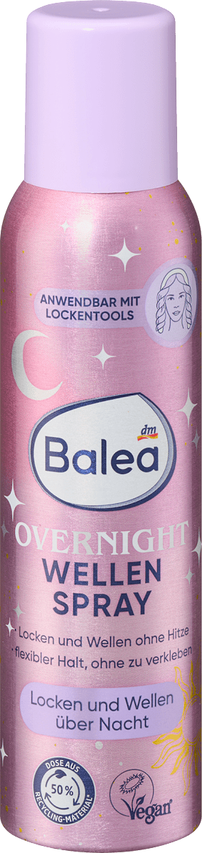 Balea Spray pentru bucle peste noapte Stay Wild, 150 ml | dm.ro