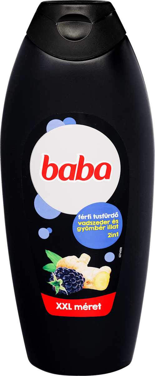 baba Férfi tusfürdő vadszeder és gyömbér, 750 ml | dm.hu