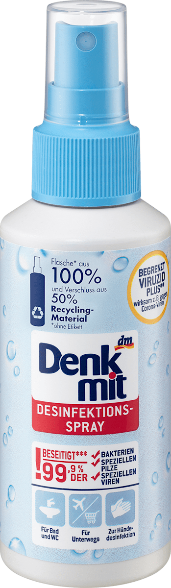 Denkmit Sprej za dezinfekcijo, 100 ml | dm.si