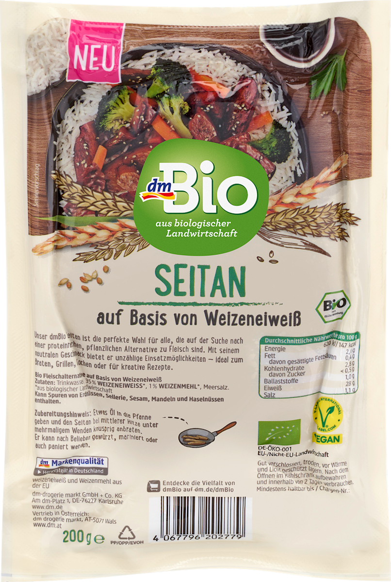dmBio bio seitan, 200 g | dm.cz