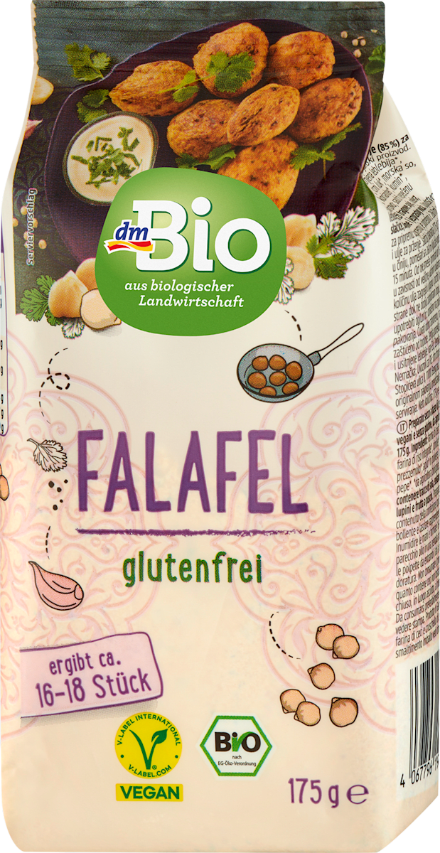 dmBio Falafel, glutenfrei, 175 g dauerhaft günstig online kaufen | dm.de
