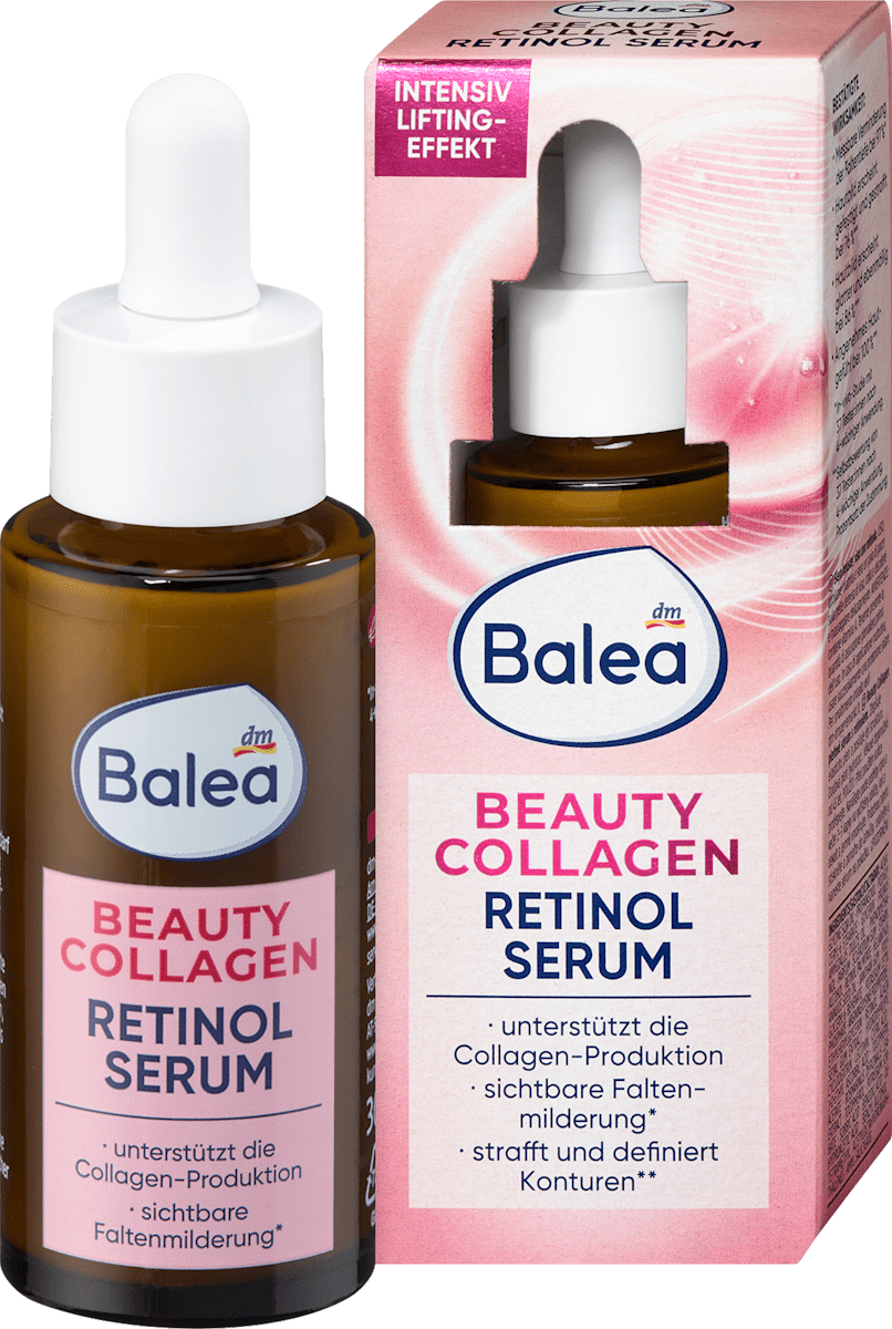 Balea Ser de față cu retinol și peptide, 30 ml | dm.ro