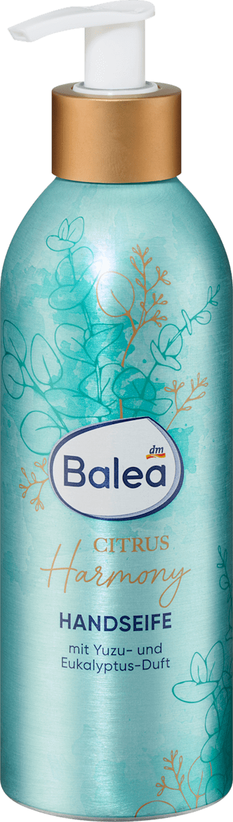 Balea Handseife Citrus Harmony mit Yuzu & Eukalyptus, 300 ml dauerhaft ...
