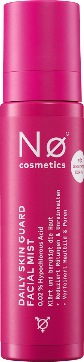 NØ cosmetics Daily Skin Guard Facial Mist Gesicht, 120 ml dauerhaft ...