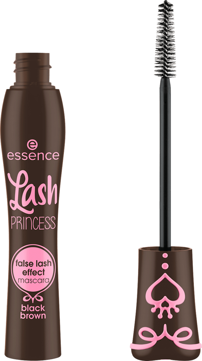 essence Szempillaspirál, Lash Princess False Lah Effect - Black-brown, 12 ml | dm.hu