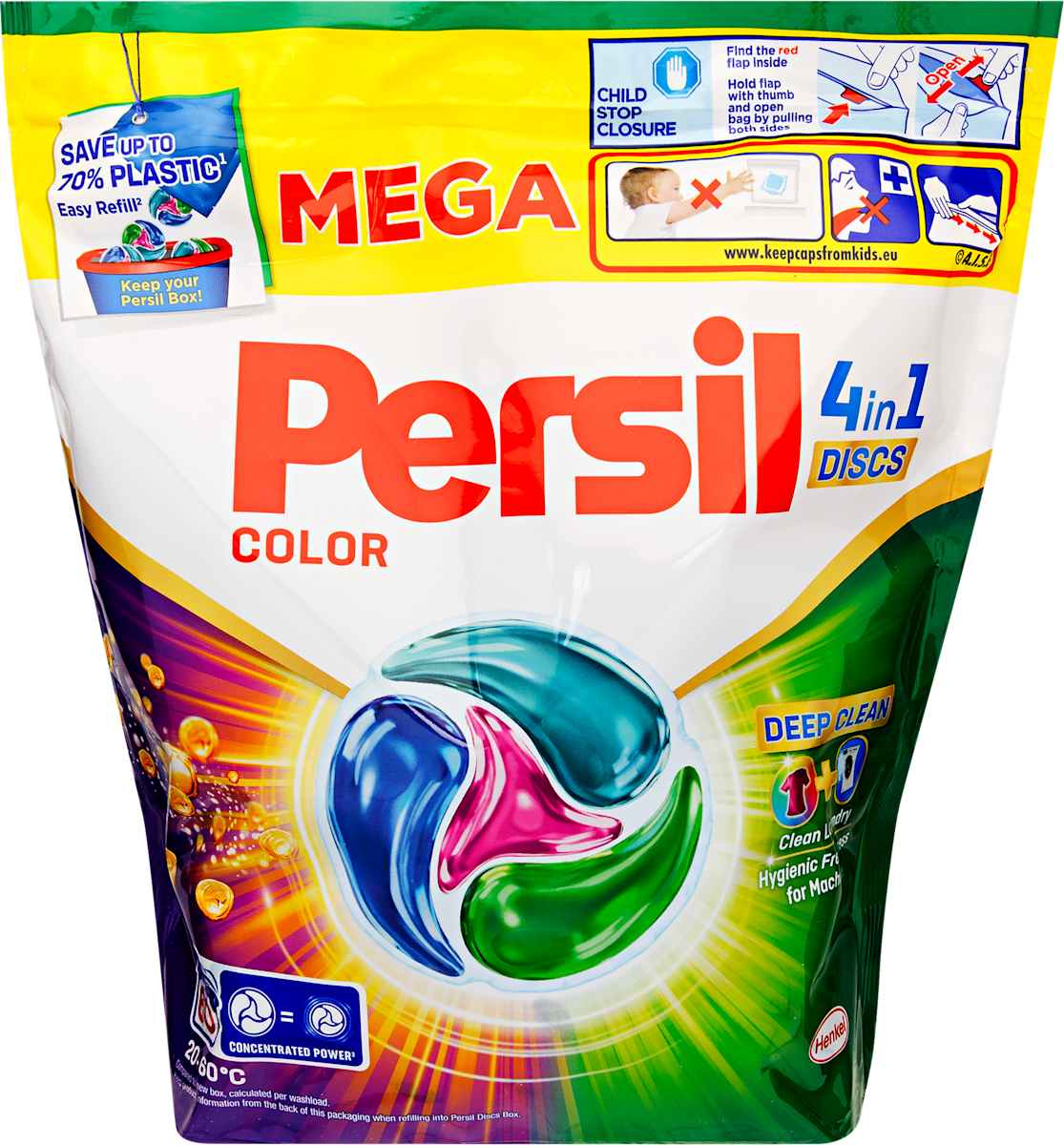 Persil Mosókapszula színes ruhákhoz Mega, 60 db | dm.hu